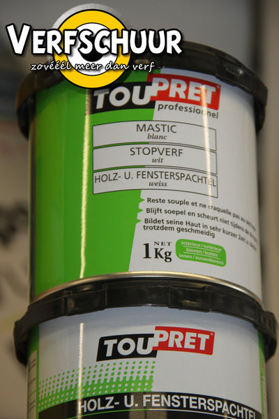 TouPret online te koop. Toupret witte stopverf 1kg in de Verfschuur.be