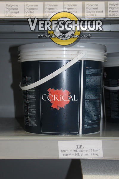 Corical online te koop. Corical kalkverf wit 5L in de Verfschuur.be